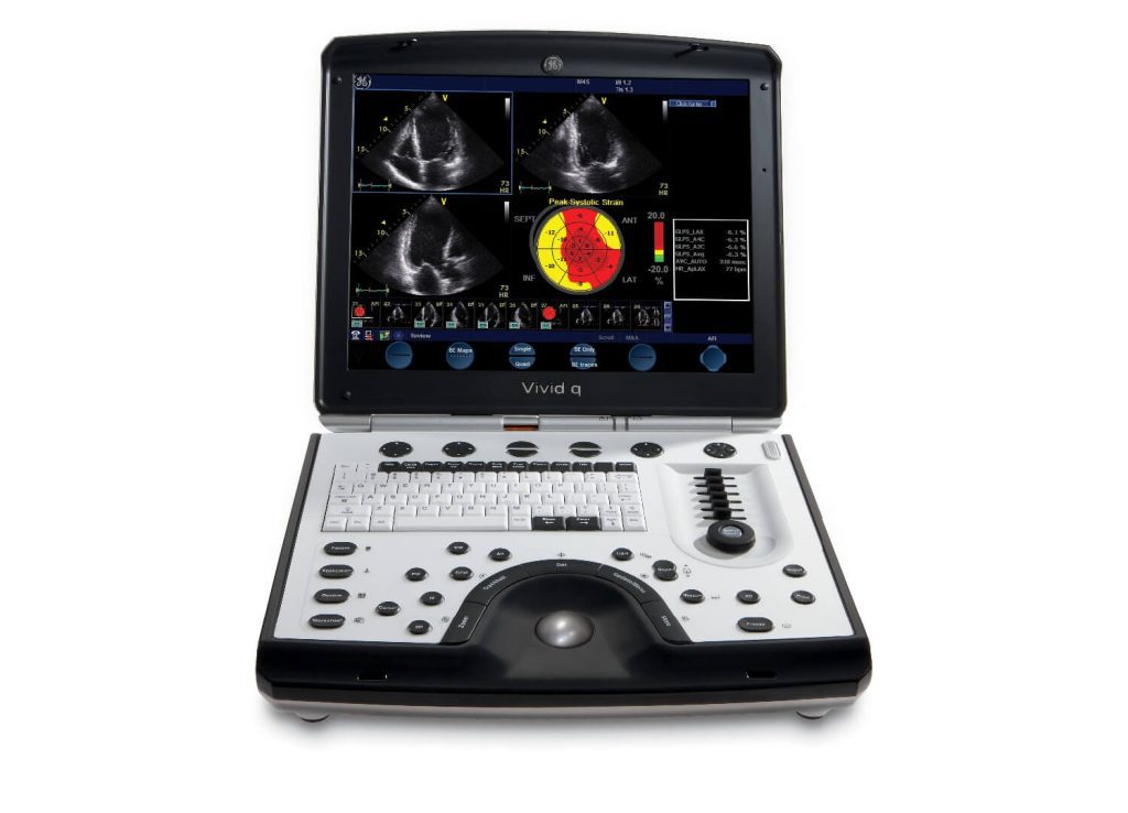 GE Vivid Q Portable Ultrasound Machine | Vomark Technologies