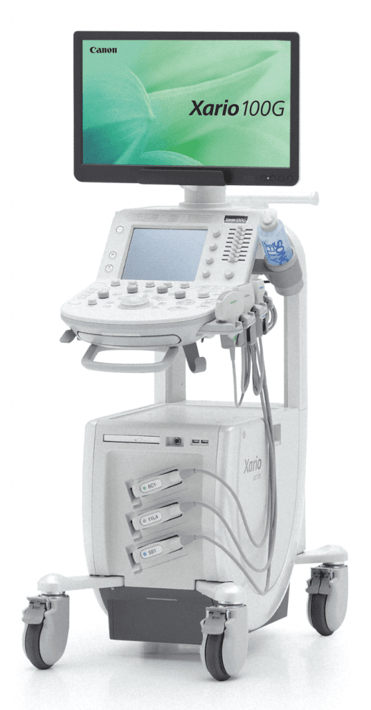 Toshiba/Canon Xario 100G Ultrasound Machine - Vomark Technologies